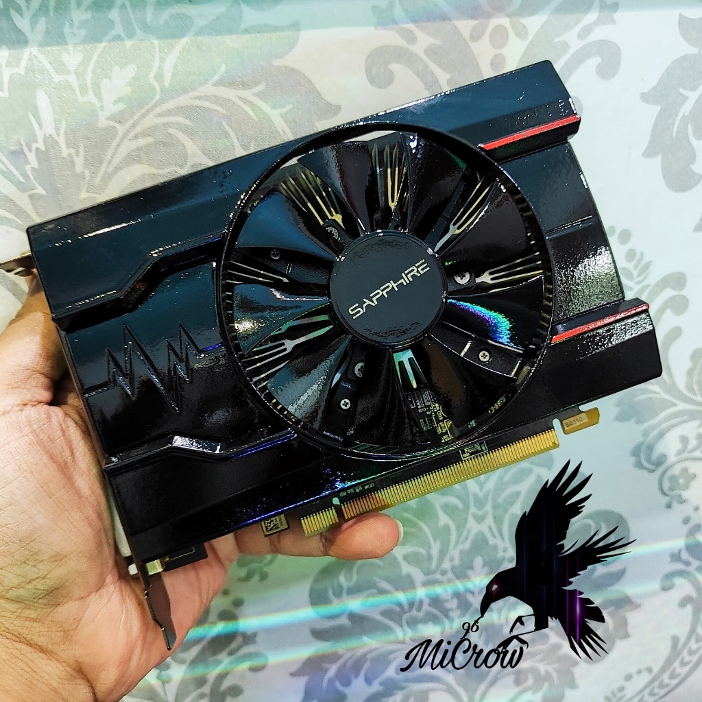 Jual VGA RX 550 4gb 128bit DDR5 DX12 Nonpin Power bisa libas Gaming Pes Fifa 2022 dll Nvdia GTX ...