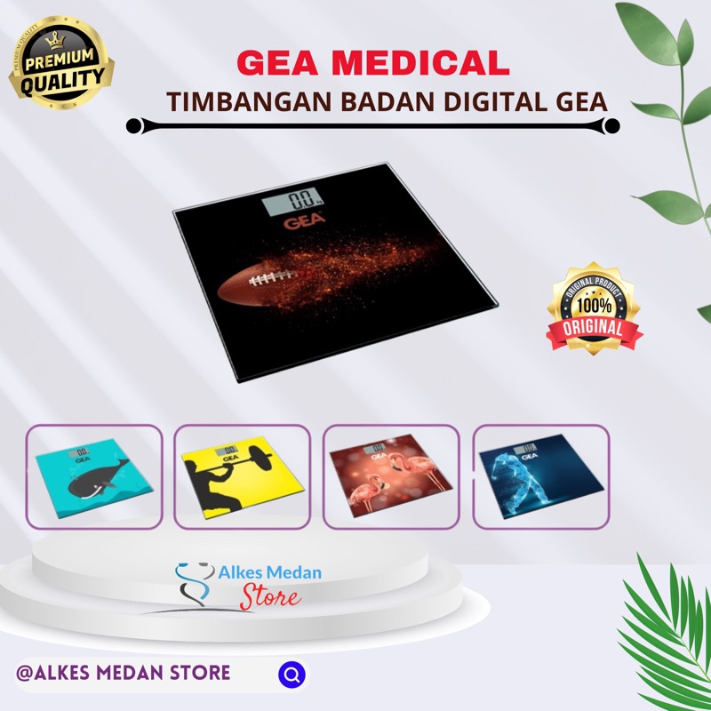 Jual Timbangan Badan Digital GEA EB 1622 / GEA Electronic Digital Scale ...
