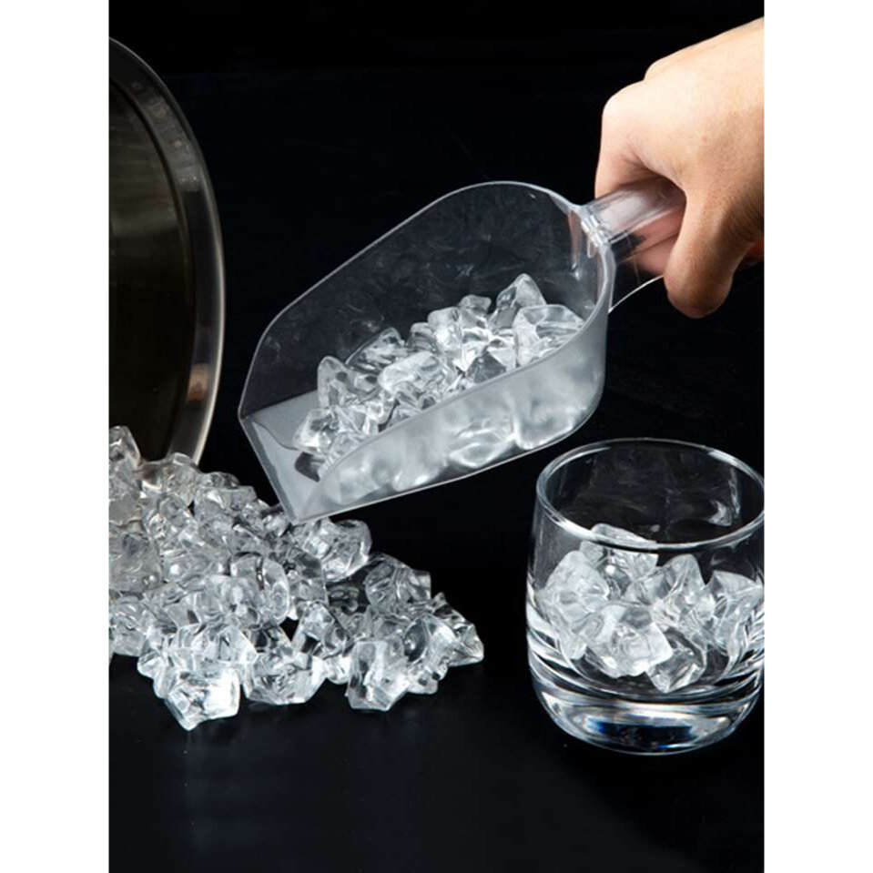 Jual MUTU Sendok Es Batu Plastik Akrilik Acrylic Sekop Ice Serbaguna ...