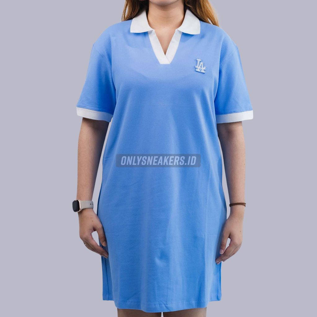 Jual MLB BASIC LOGO LOS ANGELES DODGERS DRESS BLUE | Shopee Indonesia