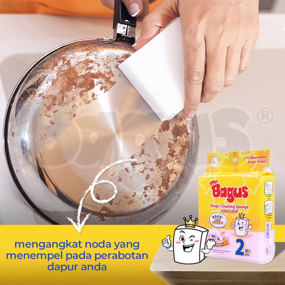 Jual OCA Mr. Bagus Magic Sponge (Spon Ajaib) 2s W-22341 | Shopee Indonesia