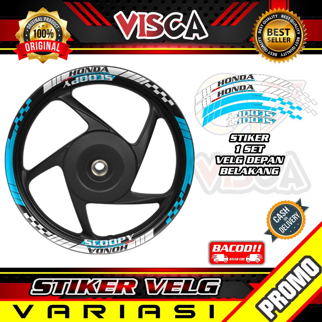 Jual Stiker Velg - Sticker Velk - Stiker Cutting Velg - Stiker Velk ...