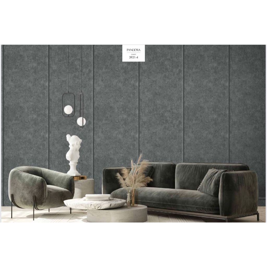 Jual Wallpaper Dinding Industrial Concrete Semen Partisi Modern 3921 ...