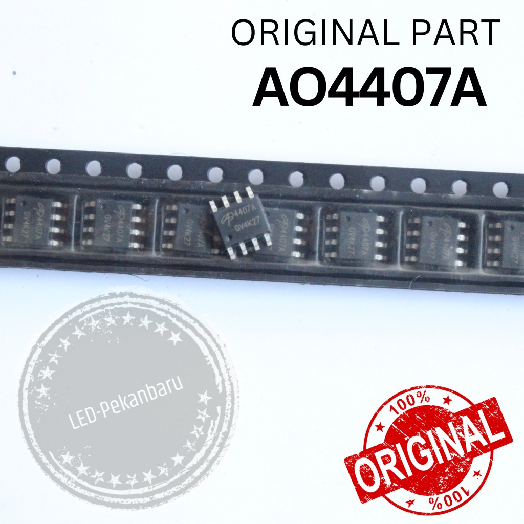 Jual ORIGINAL MOSFET AO4407A AO4407 SOP8 4407 30V P-CHANNEL IC | Shopee ...