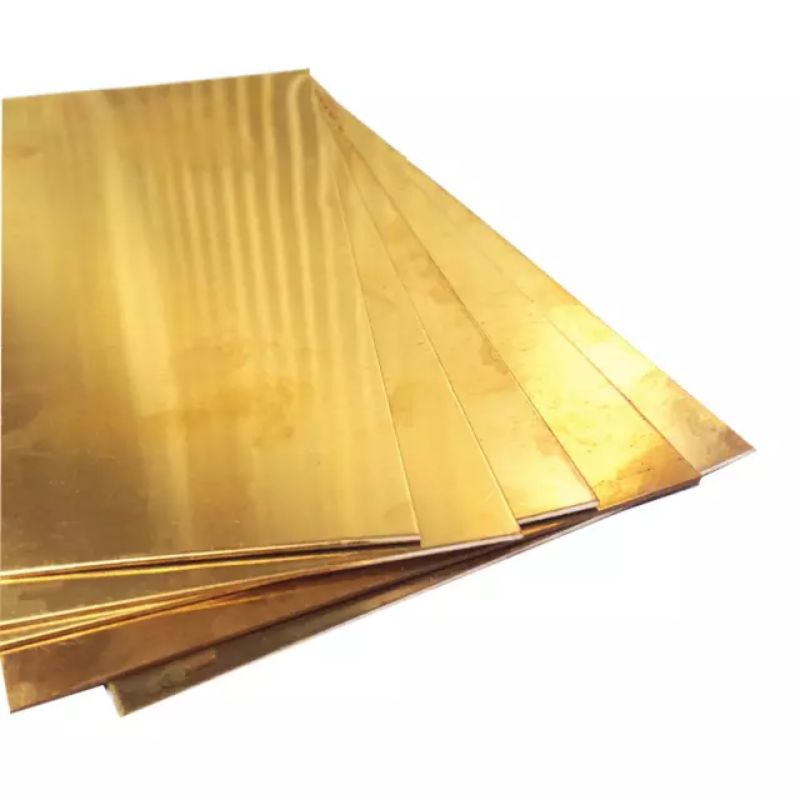 Jual Plat Kuningan 1mm x 100mm x 100mm brass plate 1mm | Shopee Indonesia