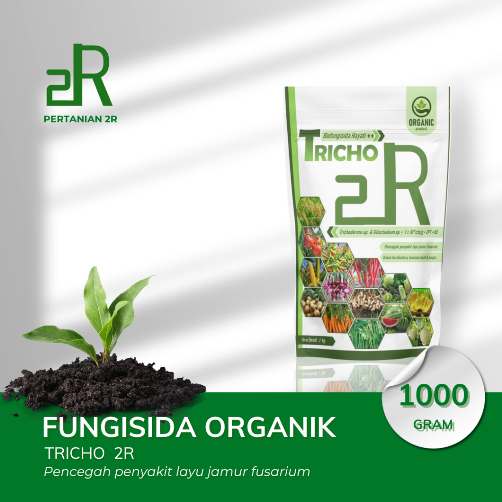 Jual Tricho2R - pupuk organik powder/bubuk - Pupuk hayati ...
