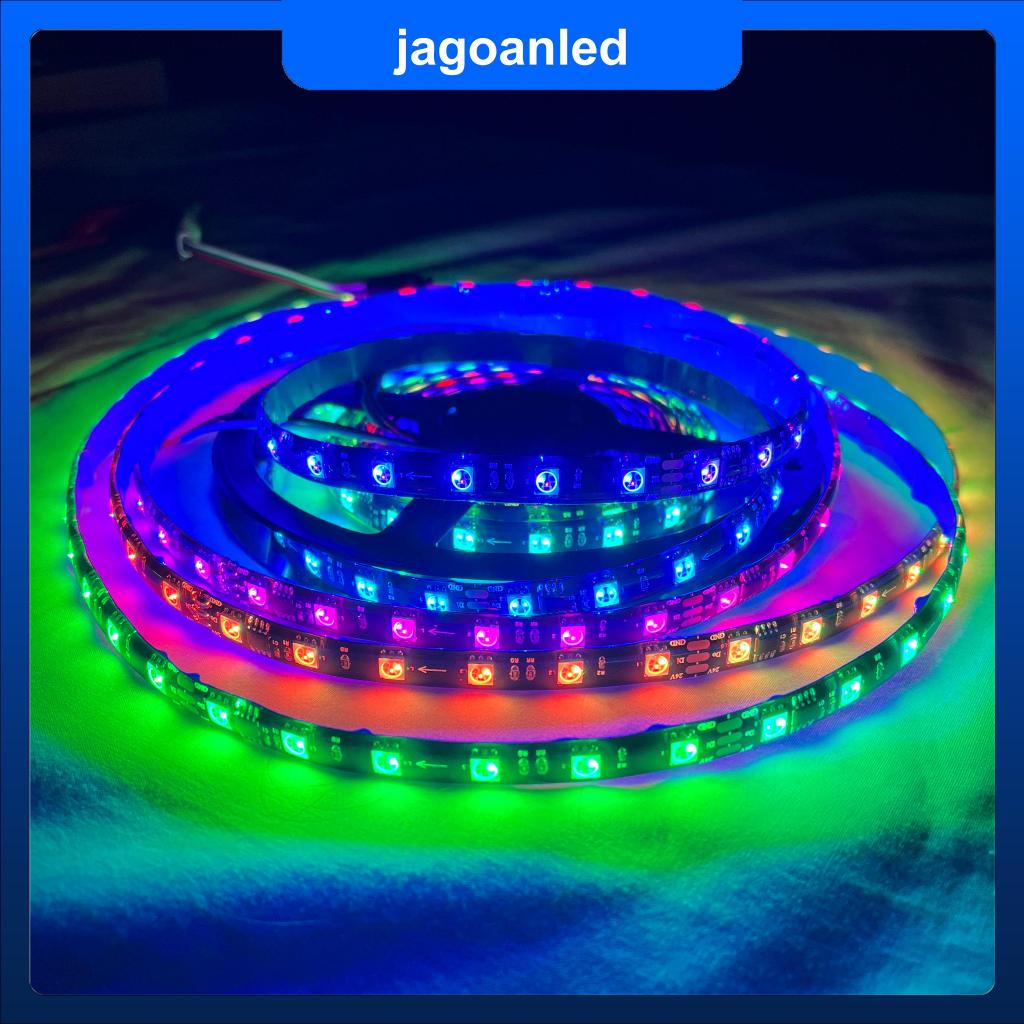Jual LED Strip WS2811 24V IP65 Addressable RGB 5m 300LED 24 Volt ...