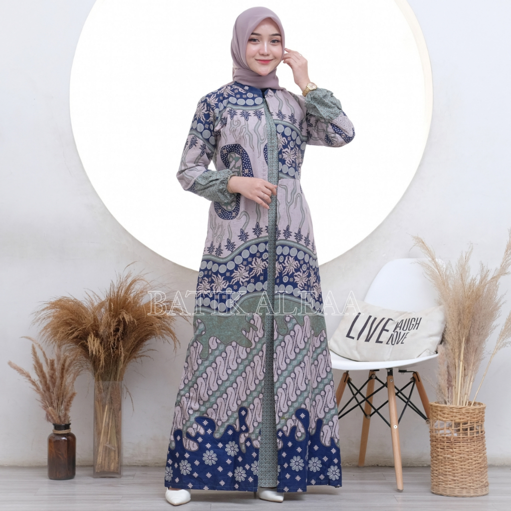 Jual COUPLE GAMIS BATIK SENO SEKAR JAGAT HIJAU SAGE | Shopee Indonesia