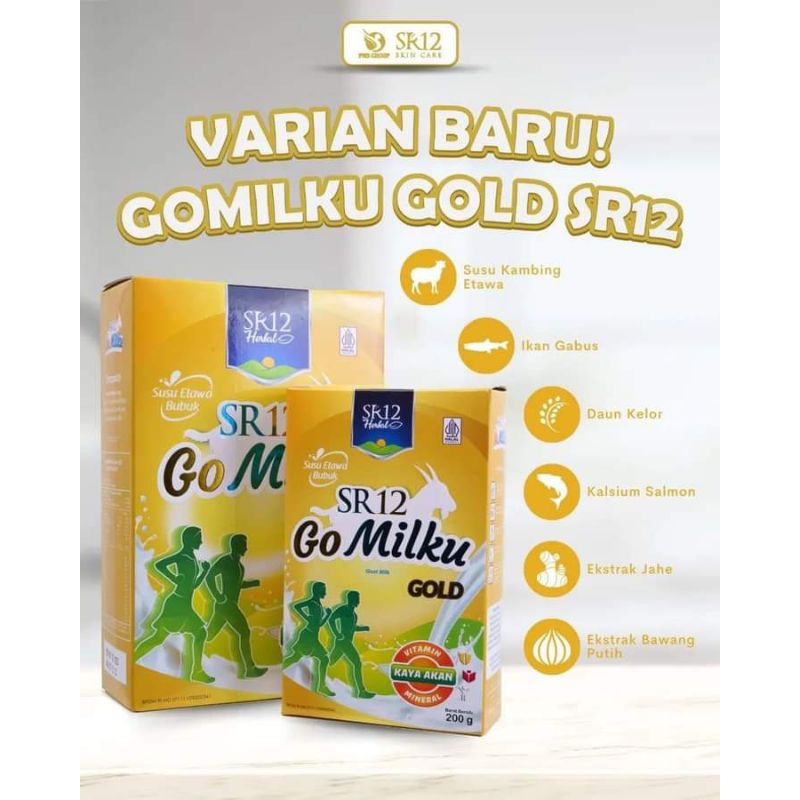 Jual SR12 Gomilku gold susu kambing Etawa Asli Atasi Nyeri Sendi pegal ...