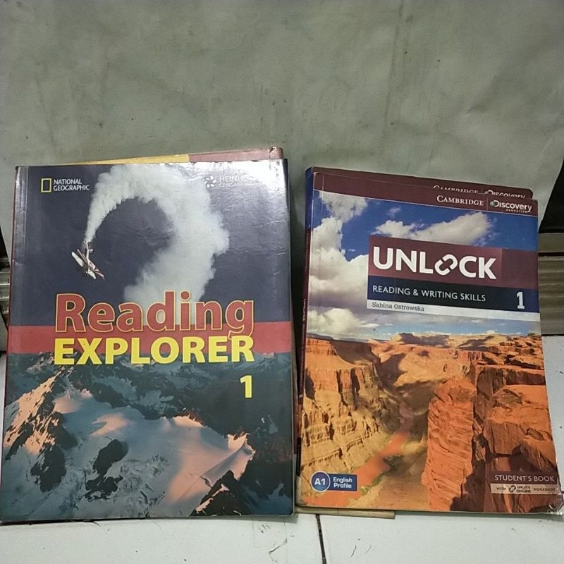 Jual ORIGINAL UNLOCK READING AND WRITING SKILLS 1 / READING EXPLORER 1 CAMBRIDGE | Shopee Indonesia