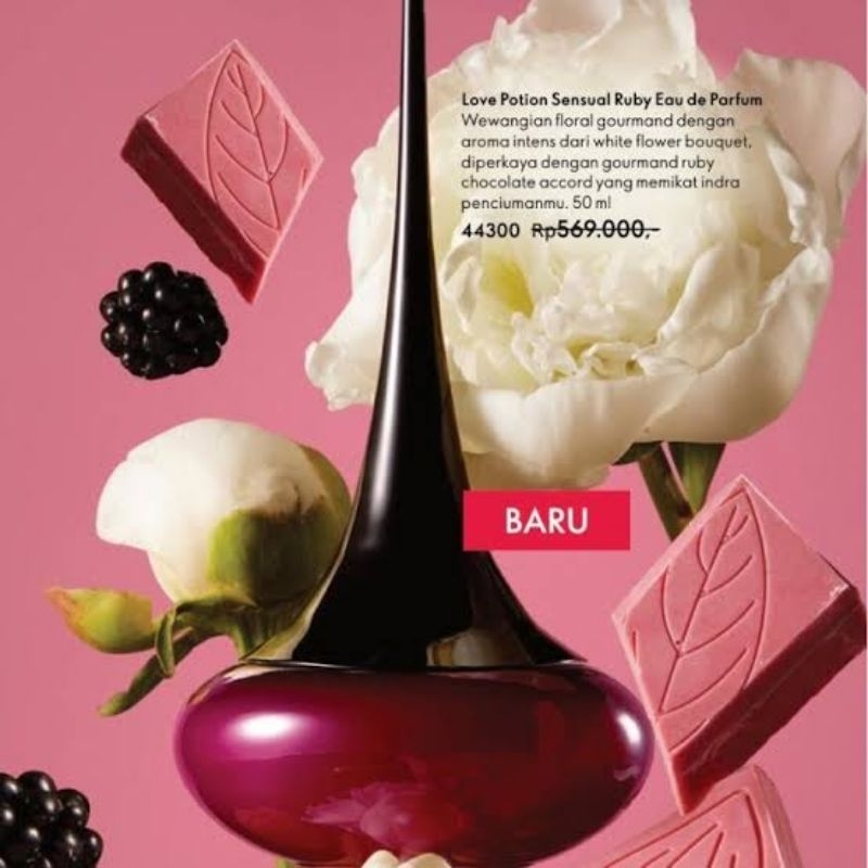 Jual Promo diskon Love Potion Eau de parfum Love potion sensual ruby ...