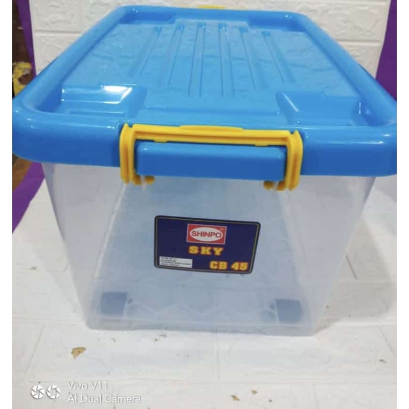 Jual Box container SKY CB 45 merk shinpo ukuran 54 cm x 37 cm x tinggi ...