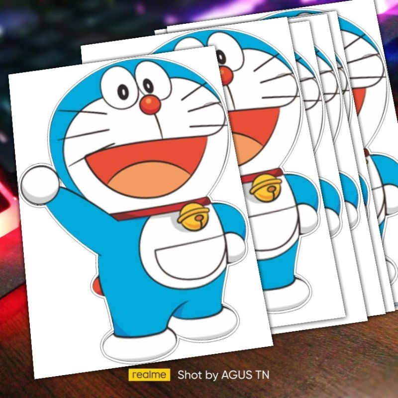 Jual Stiker Doraemon sticker karton lucu sticker printing | Shopee ...