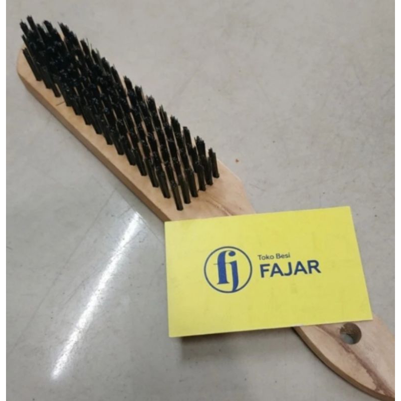 Jual Brush Sikat kawat besi baja 6 baris | Shopee Indonesia