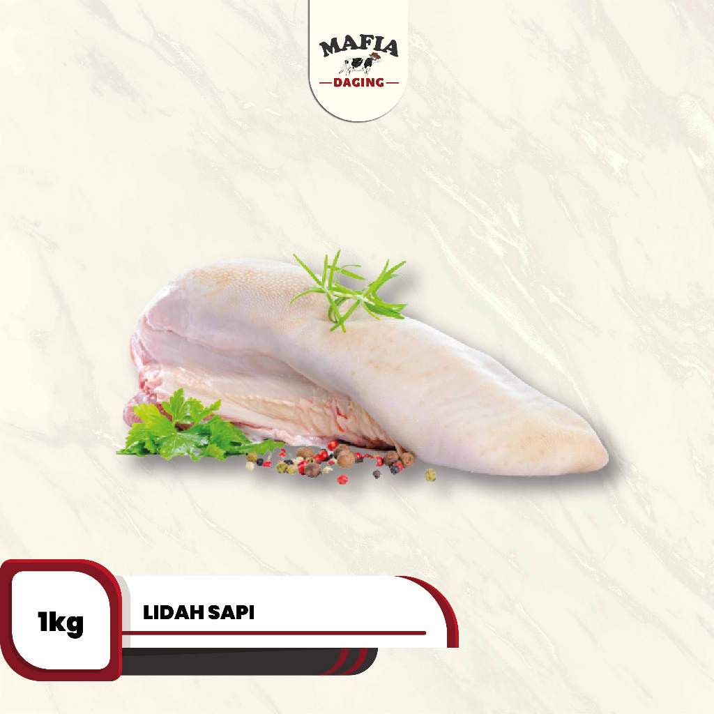 Jual [Mafia Daging] Lidah Sapi Impor / Beef Tongue Impor 1 kg | Shopee ...