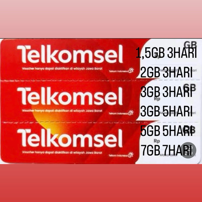 Jual SUMBAGSEL TELKOMSEL MINI HARIAN | Shopee Indonesia