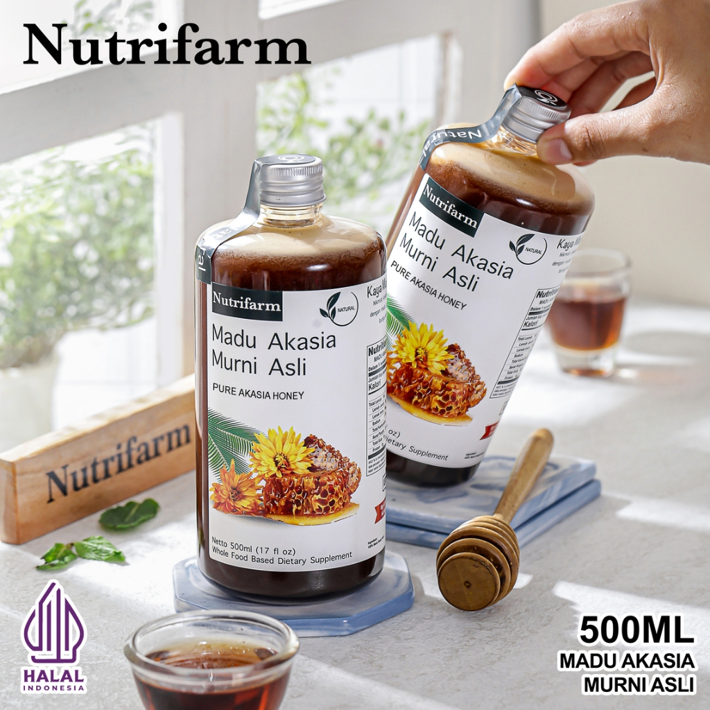 Jual Nutrifarm Madu Murni Akasia 500 ml | Shopee Indonesia