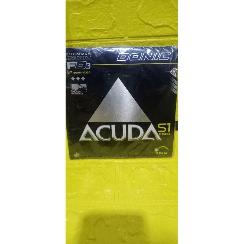 Jual Donic Acuda S1 turbo karet pingpong rubber tenis meja | Shopee ...
