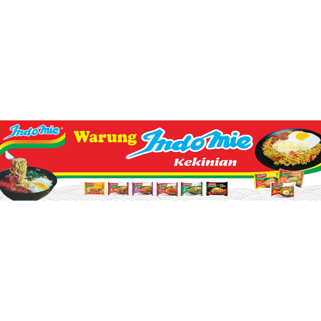 Jual SPANDUK BANNER WARUNG INDOMIE | Shopee Indonesia