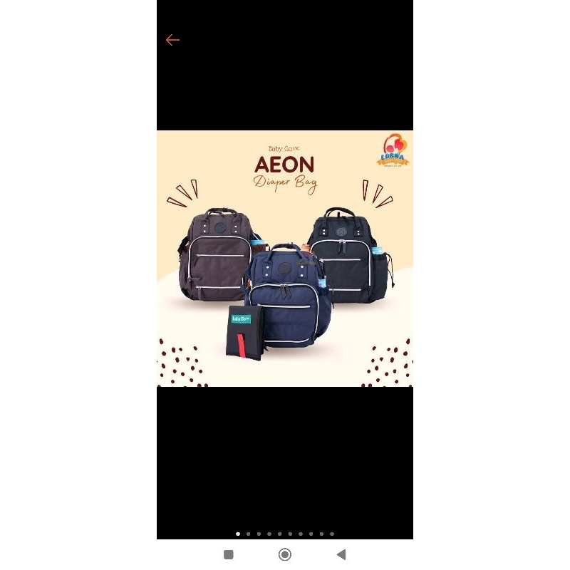 Jual aeon diaper bag (baru) | Shopee Indonesia