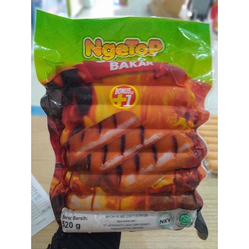 Jual sosis bakar ngetop jumbo 500gr | Shopee Indonesia