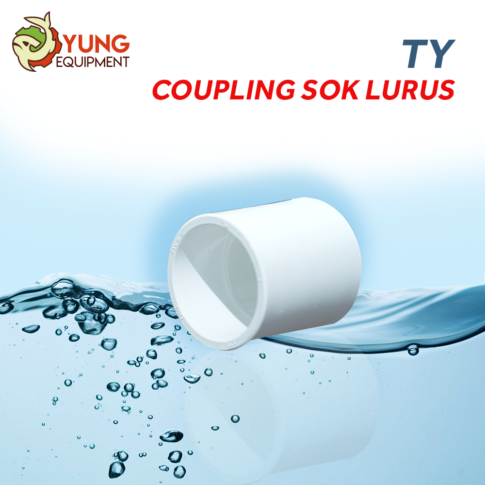 Jual TY Coupling Sok Lurus / Sambungan Pipa Pipe U | Shopee Indonesia