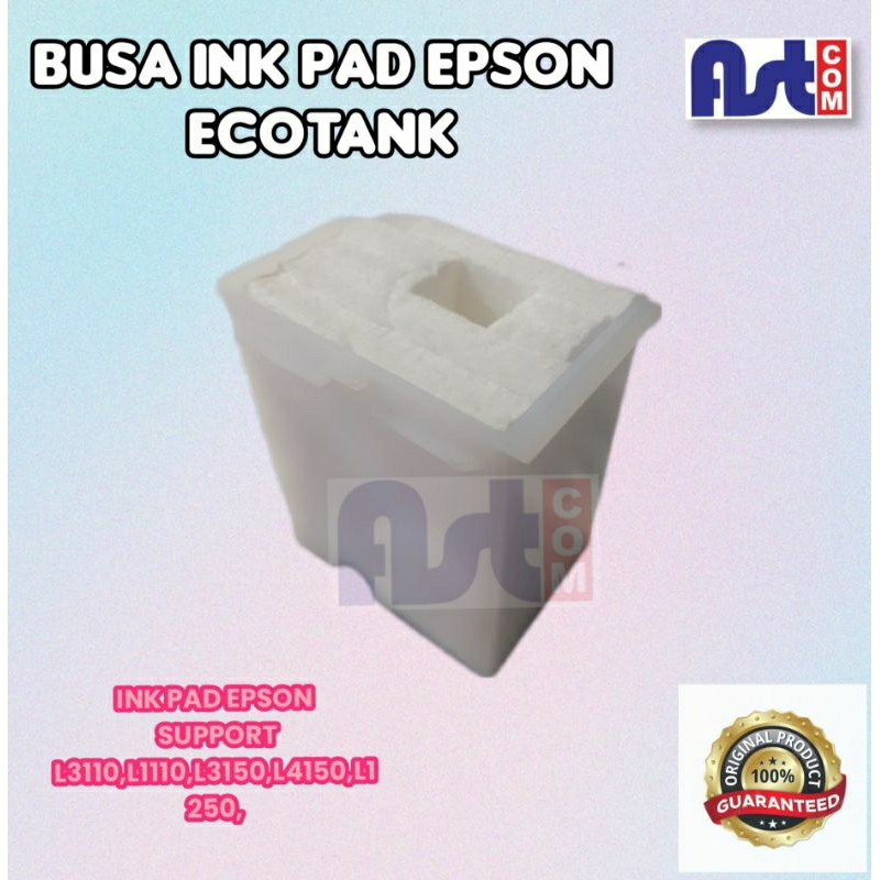 Jual Ink pad Busa Pembuangan Tinta L3110 L1110 L3150 L4150 New Original ...