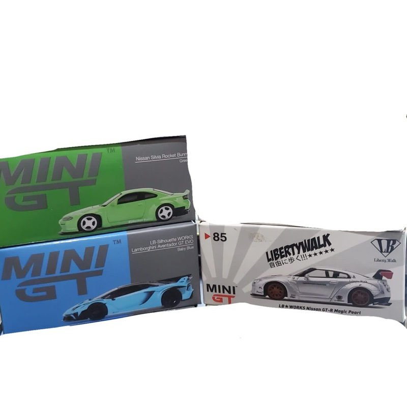Jual mini GT murah s15 pandem lambo aventador lbwk r35 GTR | Shopee ...