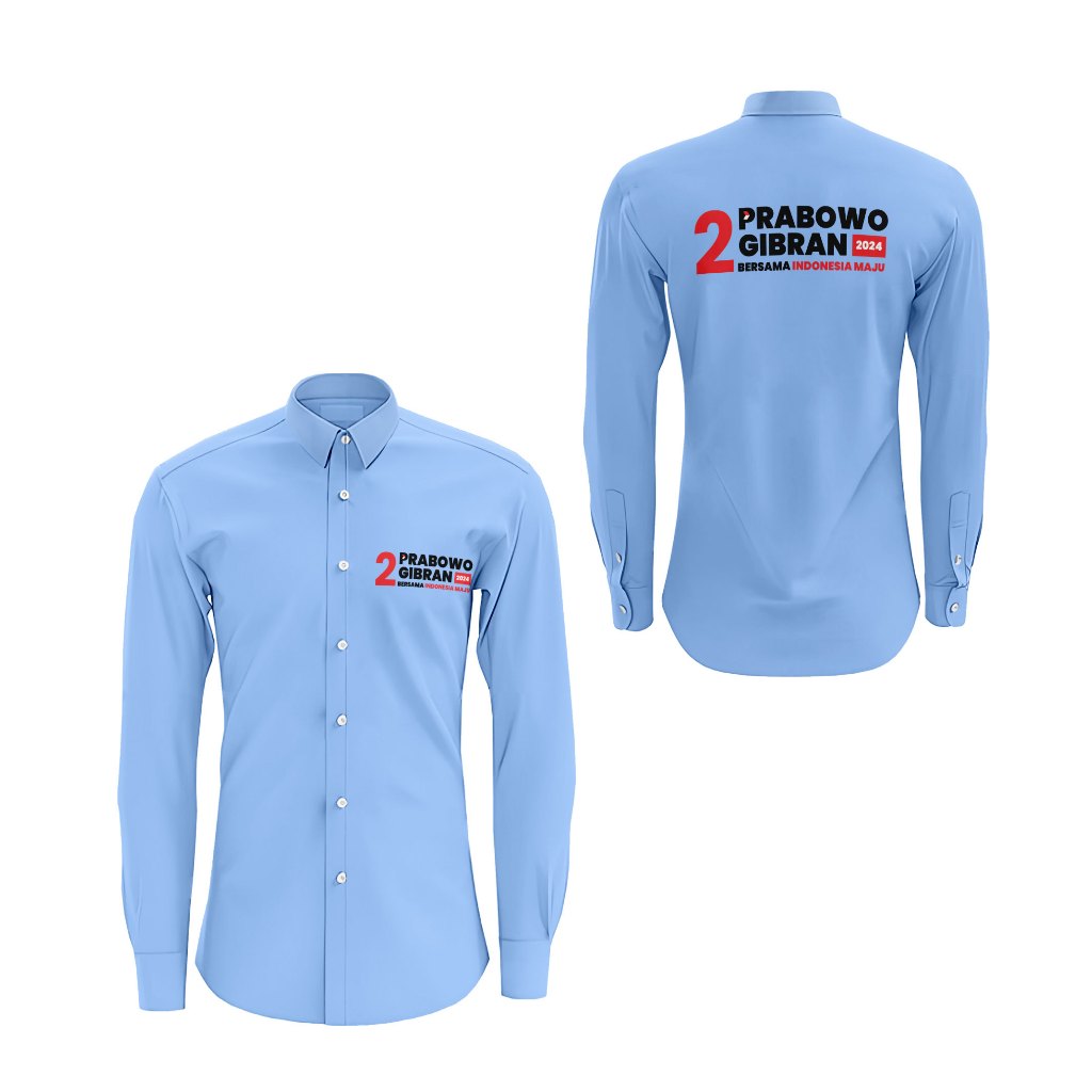 Jual NEO Jersey - Kemeja CAPRES PRABOWO GIBRAN Baju Kampanye 2024 PRABOWO GIBRAN | Shopee Indonesia