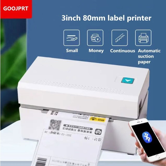 Jual Mesin Printer Bluetooth Goojprt Atiker Label Alat Print USB 80 mm ...