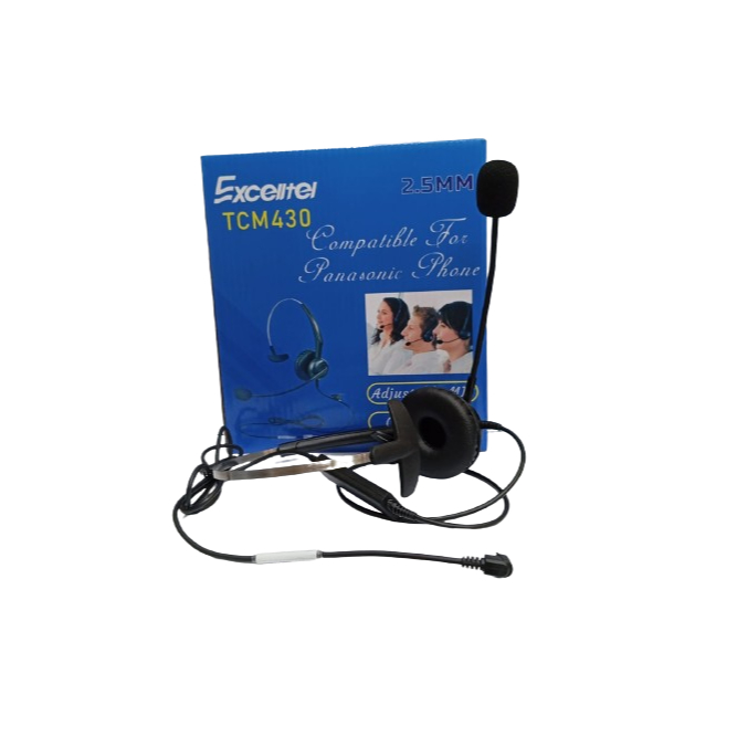 Jual Headset Excelltel TCM430 Headset 2.5mm Excelltel 430 Headset ...