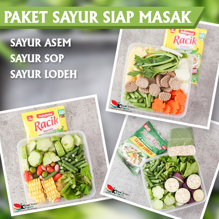 Jual Inagreen Farm Bandung Paket Sayur Siap Masak | Shopee Indonesia