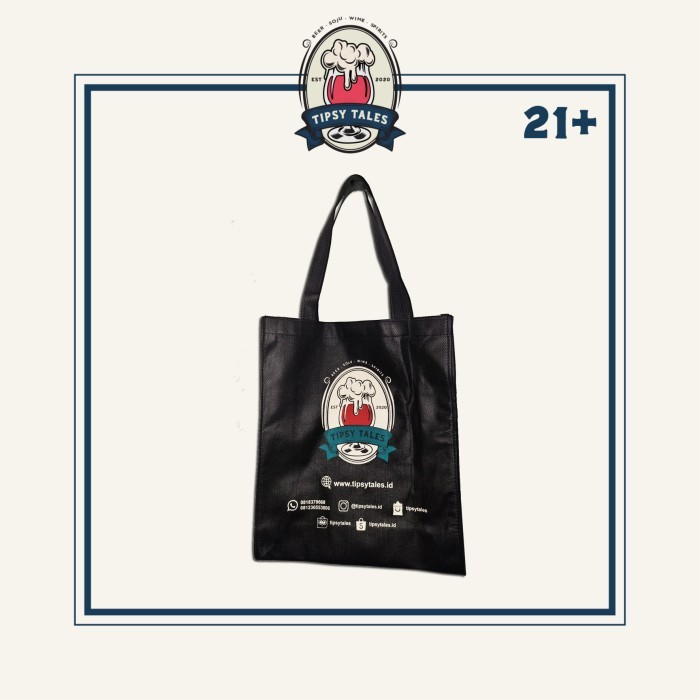 Jual Goodie Bag Hitam Besar (isi 4 Botol) | Shopee Indonesia