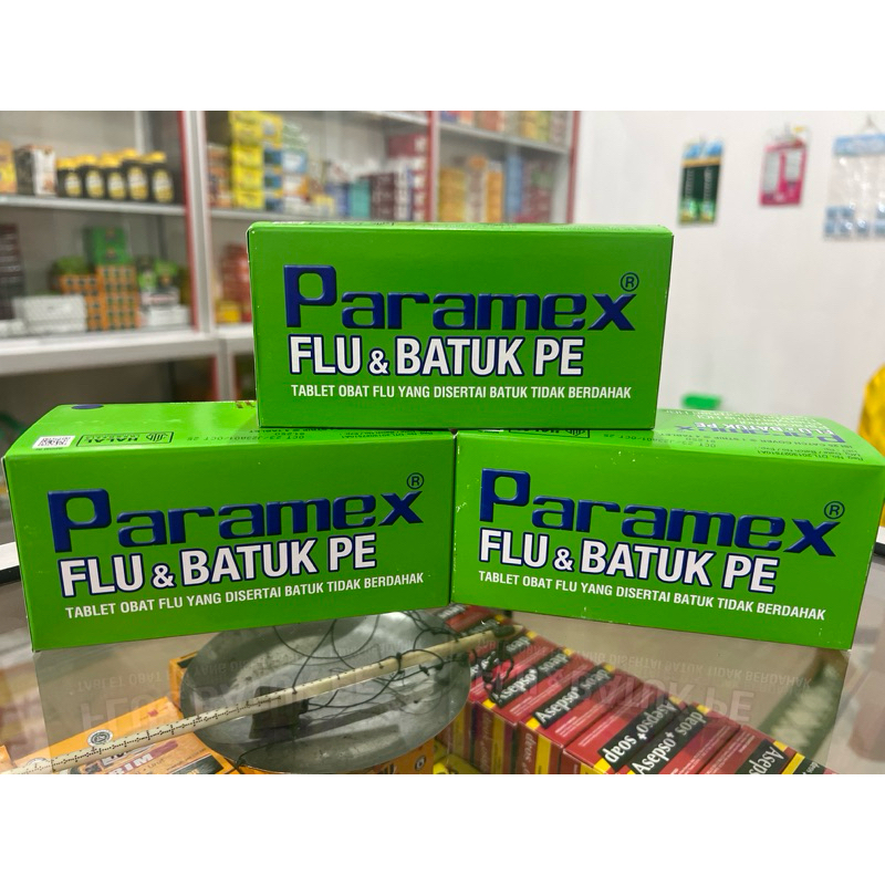 Jual paramex flu & batuk PE 1 box (25strip) | Shopee Indonesia