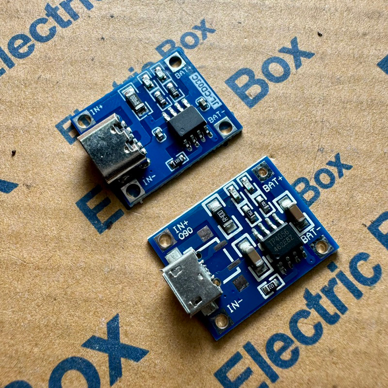 Jual modul charger TP4056 micro usb dan tipe C | Shopee Indonesia