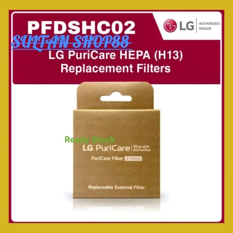 Jual HEPA FILTER LG PURICARE WEARABLE AIR PURIFIER MASK GEN 1 AND GEN 2 ...