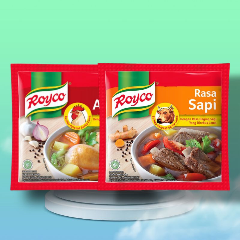 Jual PENYEDAP RASA ROYCO AYAM & SAPI 9Gr | Shopee Indonesia