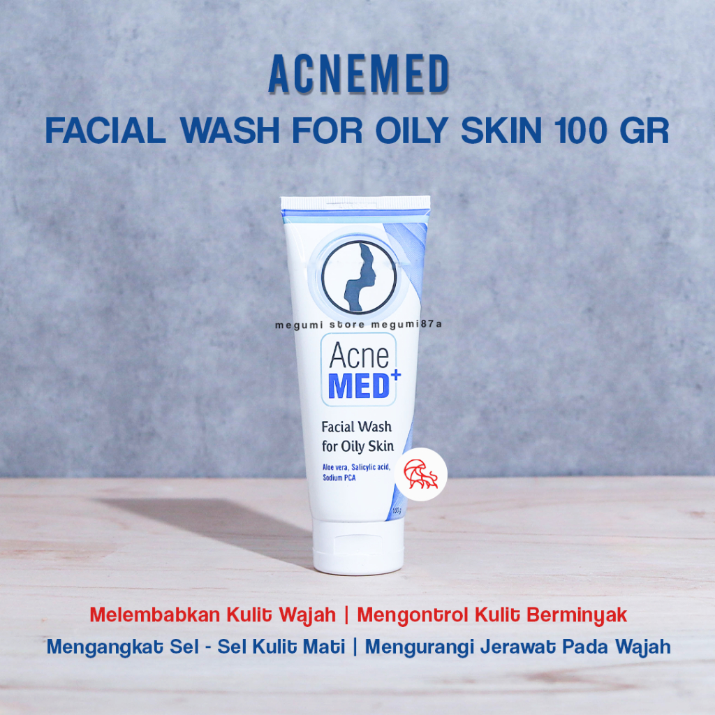 Jual ACNEMED FACIAL WASH UNTUK KULIT BERMINYAK 100g | Shopee Indonesia