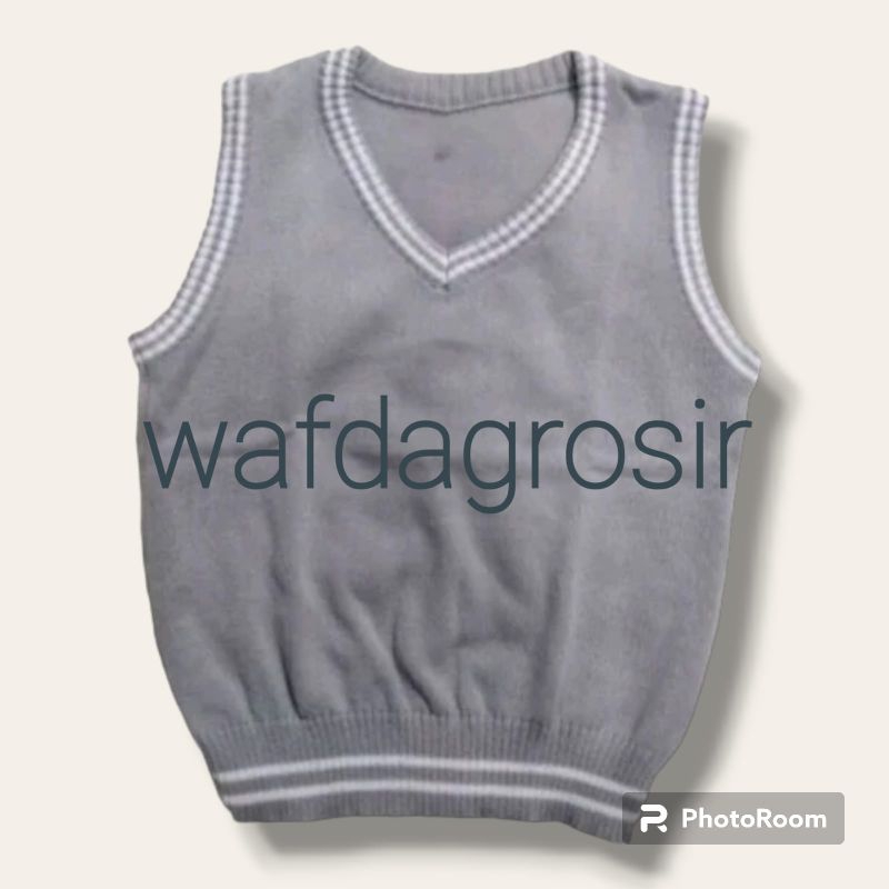 Jual Rompi rajut seragam sekolah paud tk sd/rompi rajut untuk anak ...