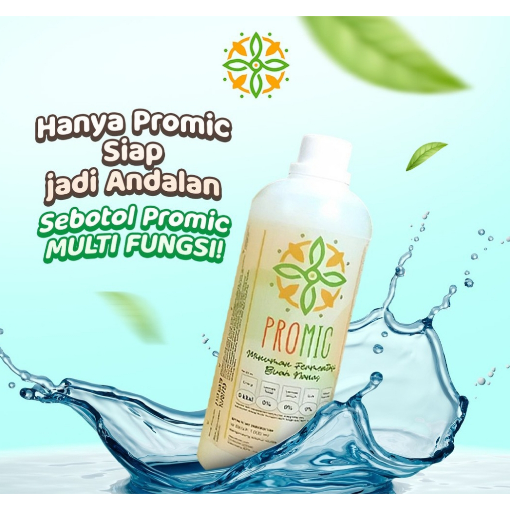 Jual PROMIC Promo (2 Botol 1000 ml Free 2 Botol 100 ml)/ Biang Starter ...