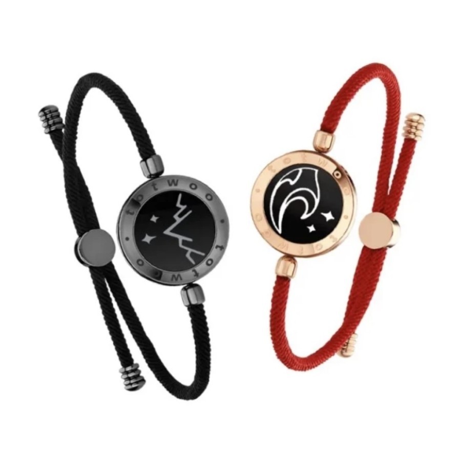 Jual READY STOCK! Totwoo To Twoo Smart Long Distance Couple Bracelet ...