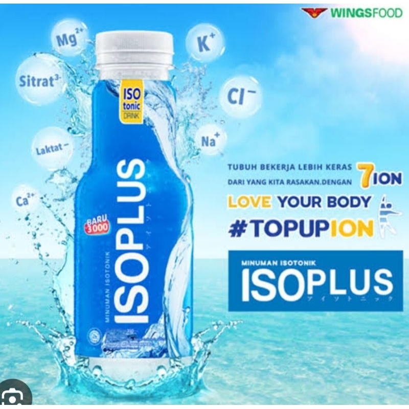 Jual ISOPLUS MINUMAN ISOTONIC (12 PCS) | Shopee Indonesia