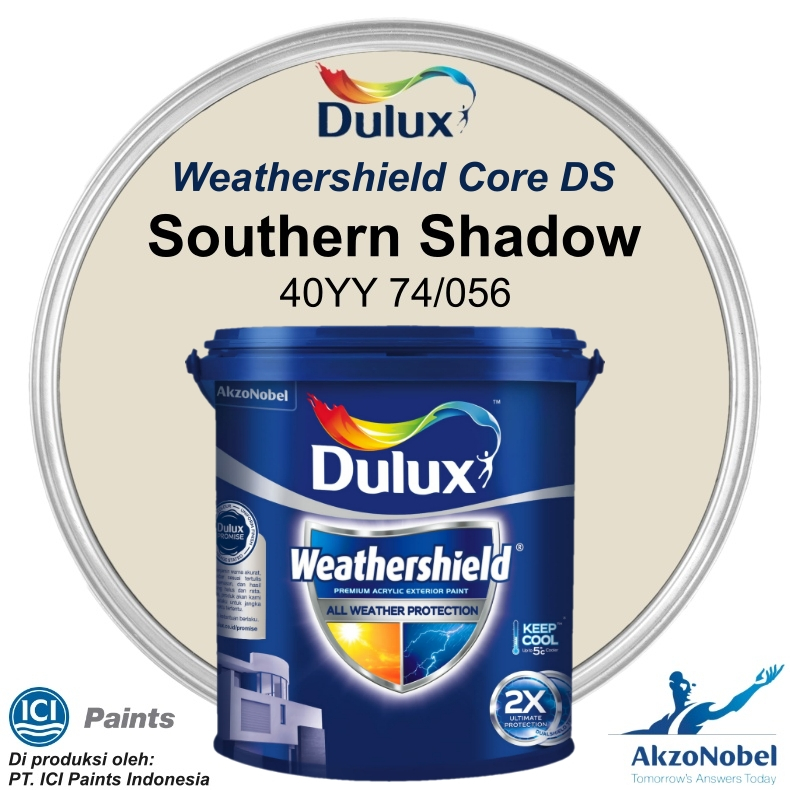 Jual CAT DULUX WEATHERSHIELD 2.5 LT - SOUTHERN SHADOW 40YY 74/056 ...