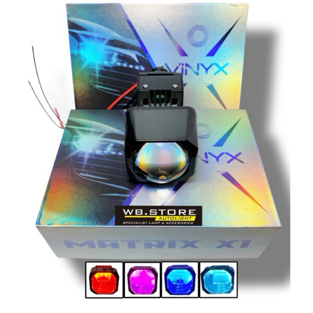 Jual BiLED 1.5 Inch - Biled Matrix X1 VINYX 1,5 Inch PURPLE LENS BILED ...