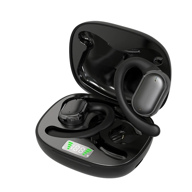 Jual 2025 TWS Headset Bluetooth Konduksi Tulang BARU Bluetooth 5.3 Earphone Nirkabel Anting ...