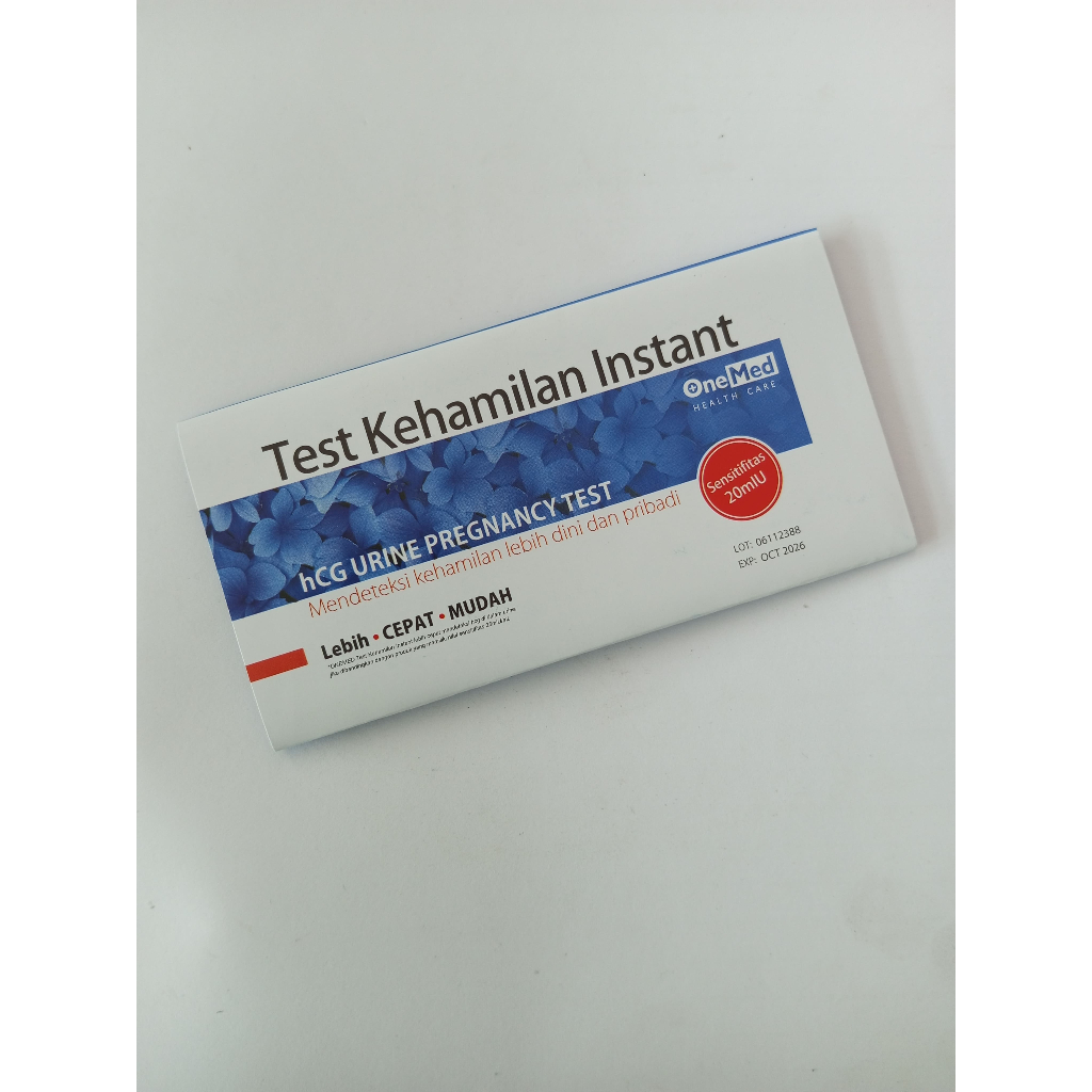 Jual ONEMED TEST PACK / ALAT TES KEHAMILAN [ PER 5 PCS] | Shopee Indonesia