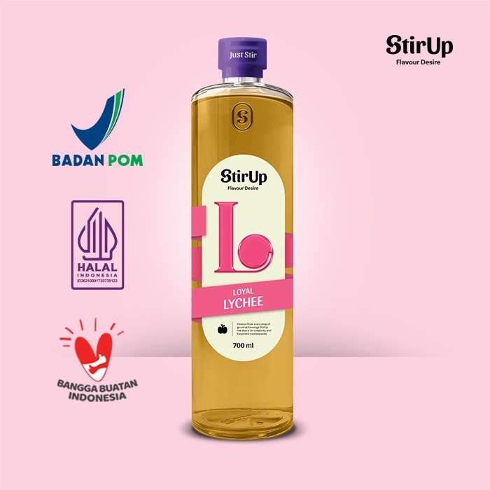Jual StirUp Loyal Lychee - Gourmet Syrup Rasa Leci | Shopee Indonesia