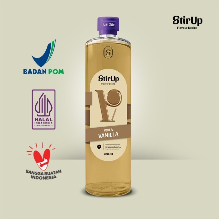 Jual StirUp Voila Vanilla - Gourmet Syrup Rasa Vanila | Shopee Indonesia