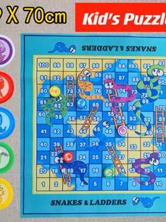 Jual x-Mart Family And Friends Carpet Board Snakes & Ladders Game ...