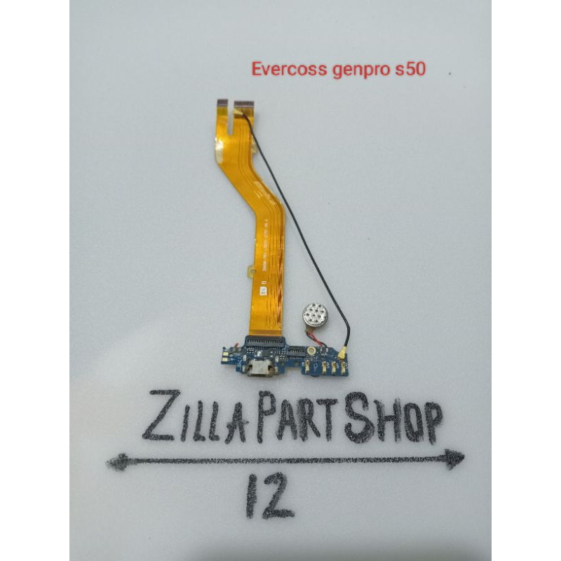 Jual Flexi conektor cas Evercoss genpro s50 ORI copotan | Shopee Indonesia